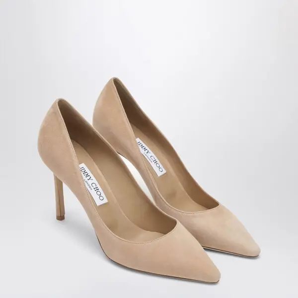 JIMMY CHOO Romy 85 Suede Pumps