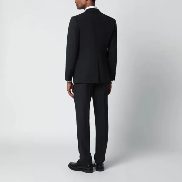 LARDINI Single-breasted Wool-blend Suit - Blue