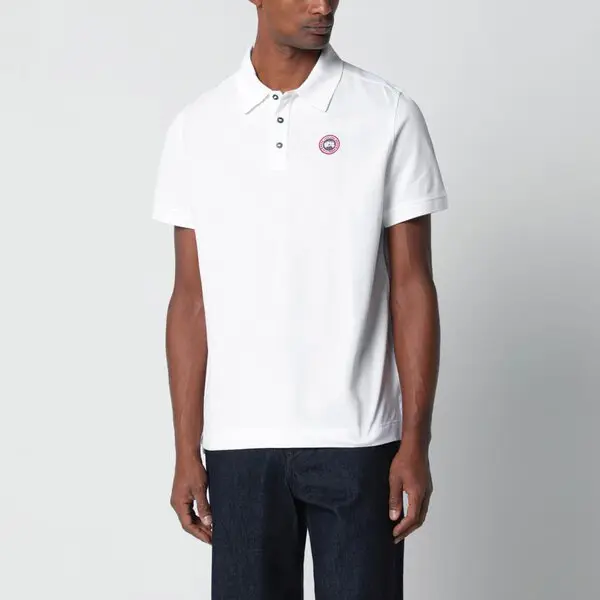 Canada Goose Polo With Patch Logo