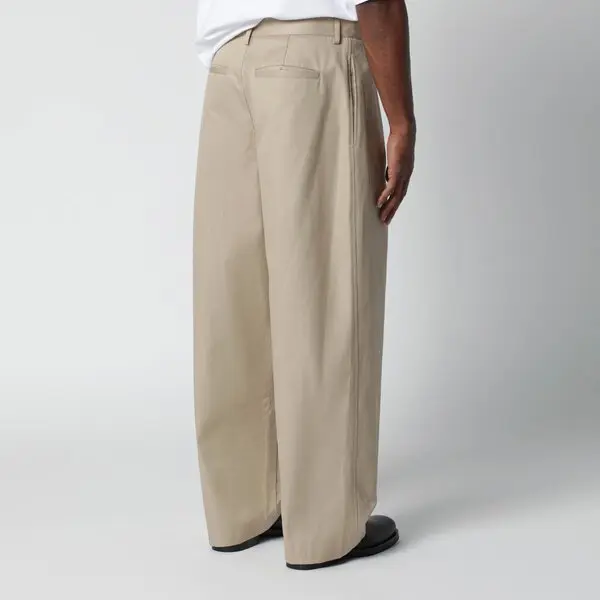 DARKPARK Cotton Trousers - Beige