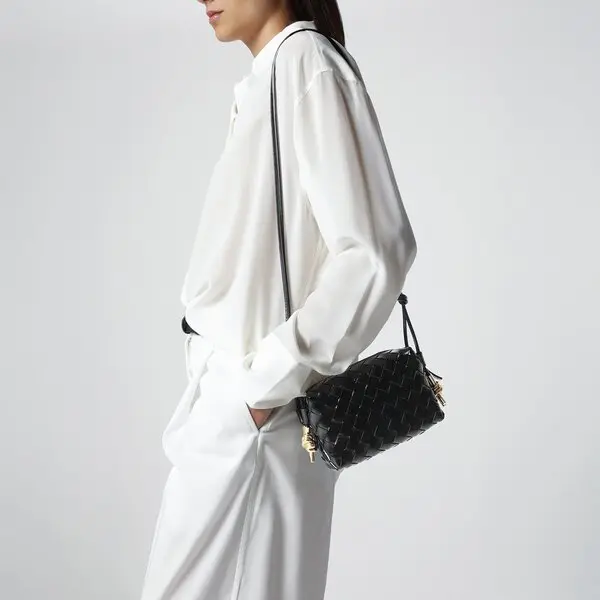 Bottega Veneta Mini Loop Metal Knot Bag