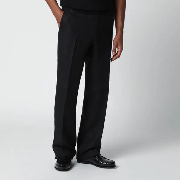 LARDINI Linen Trousers