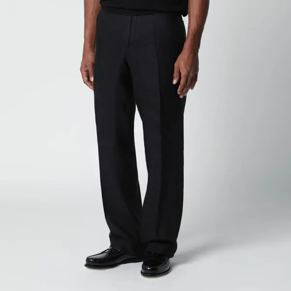 LARDINI Linen Trousers