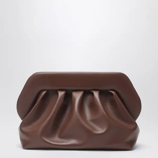 THEMOIRE Tia Clutch - Brown
