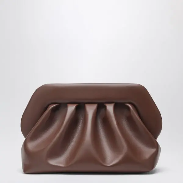 THEMOIRE Tia Clutch - Brown