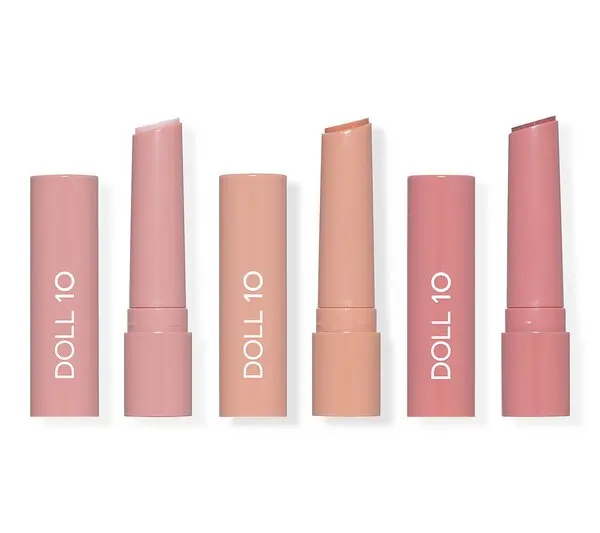 DOLL 10 Peptide Plumping Lip Serum Trio - One-color