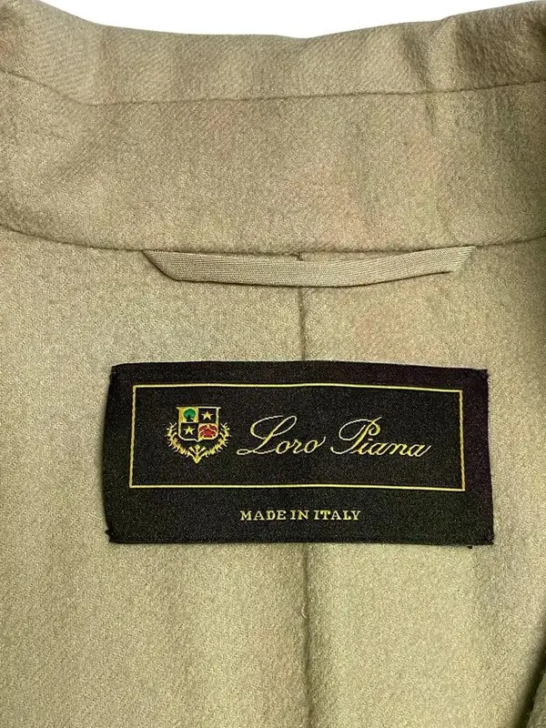 Loro Piana Herringbone Single-breasted Blazer