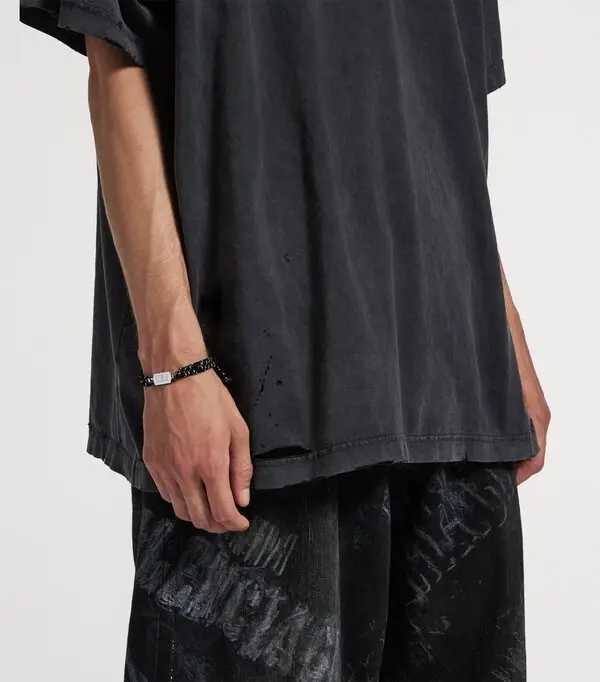 Balenciaga Saint-germain Lace Bracelet - Black