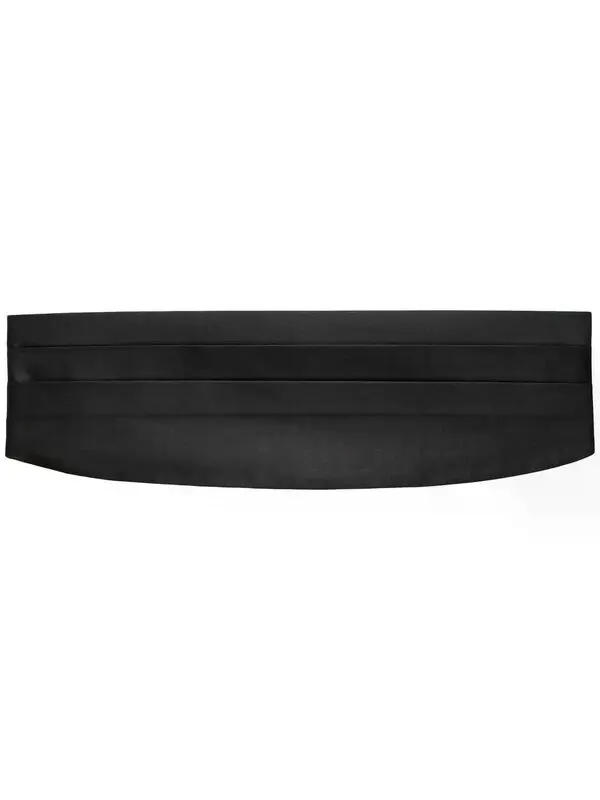 Emporio Armani Pleated Tuxedo Belt