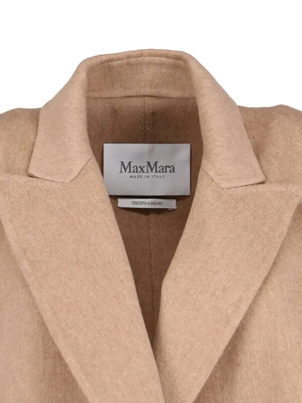 Max Mara Belted Camel Hair Coat