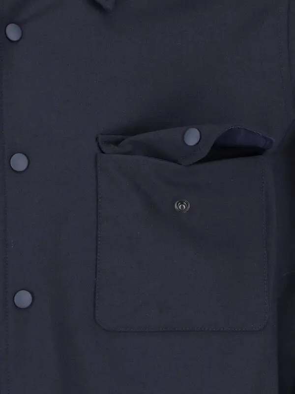 GOLDEN GOOSE Button Shirt - Blue