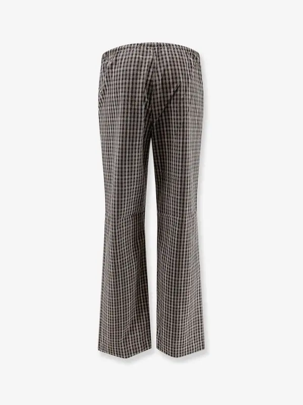 RÓHE Madras Cotton Trousers