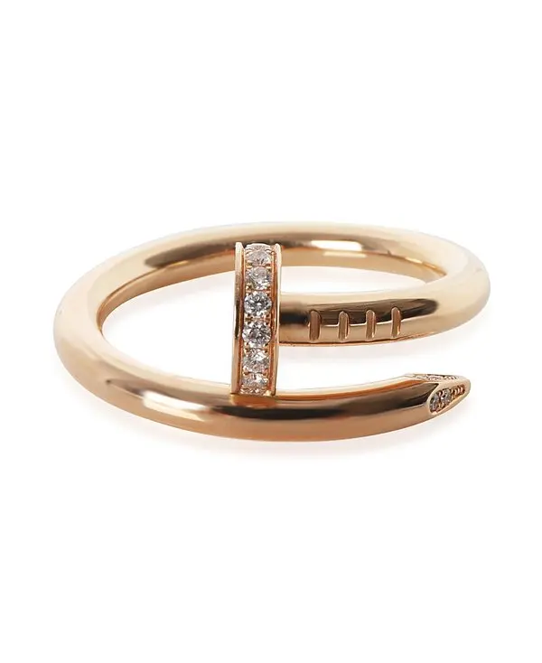 CARTIER Juste Un Clou 18k Ring - Rose Gold