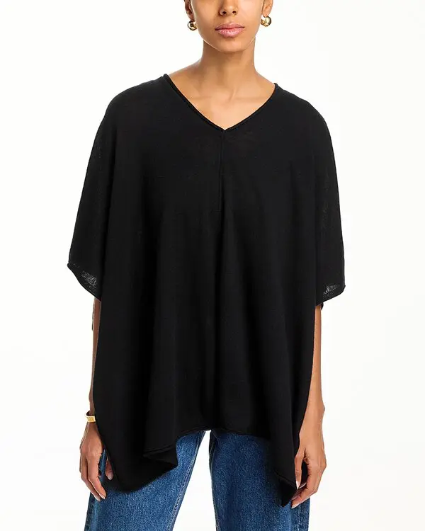 ATM Anthony Thomas Melillo Cashmere Poncho Tee