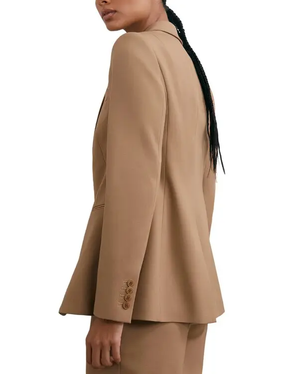 REISS Petite Jade Blazer - Camel