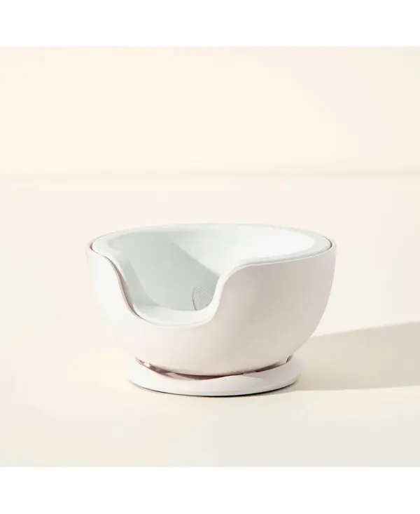 UNCOMMON GOODS Personal Stemless Wine Chiller, Set Of Chill Cradle And Stand - Blush