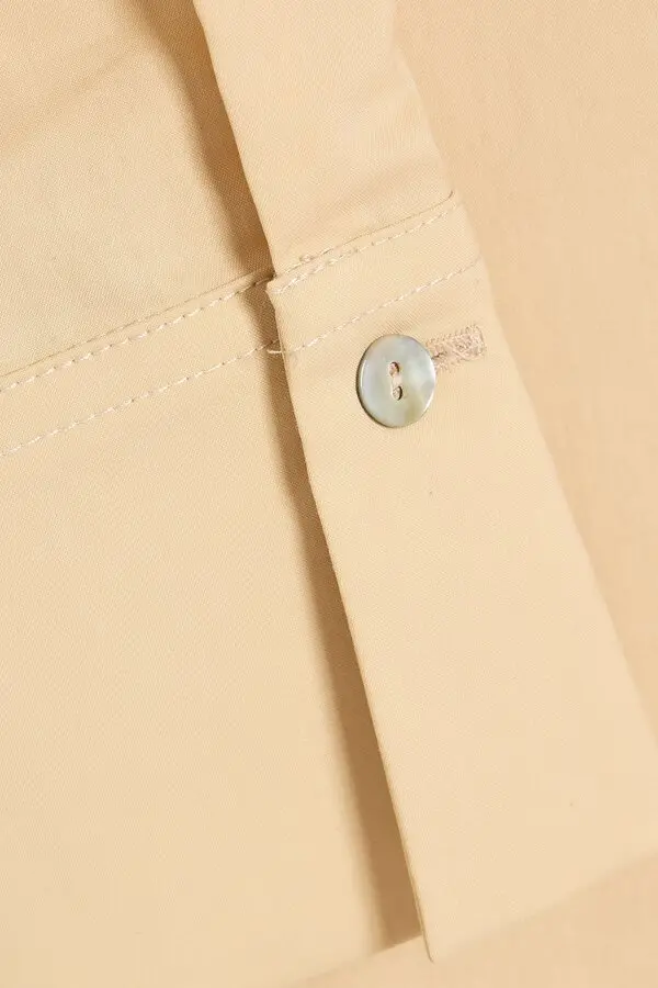 Chiara Boni La Petite Robe Atena Cotton-blend Poplin Shirt