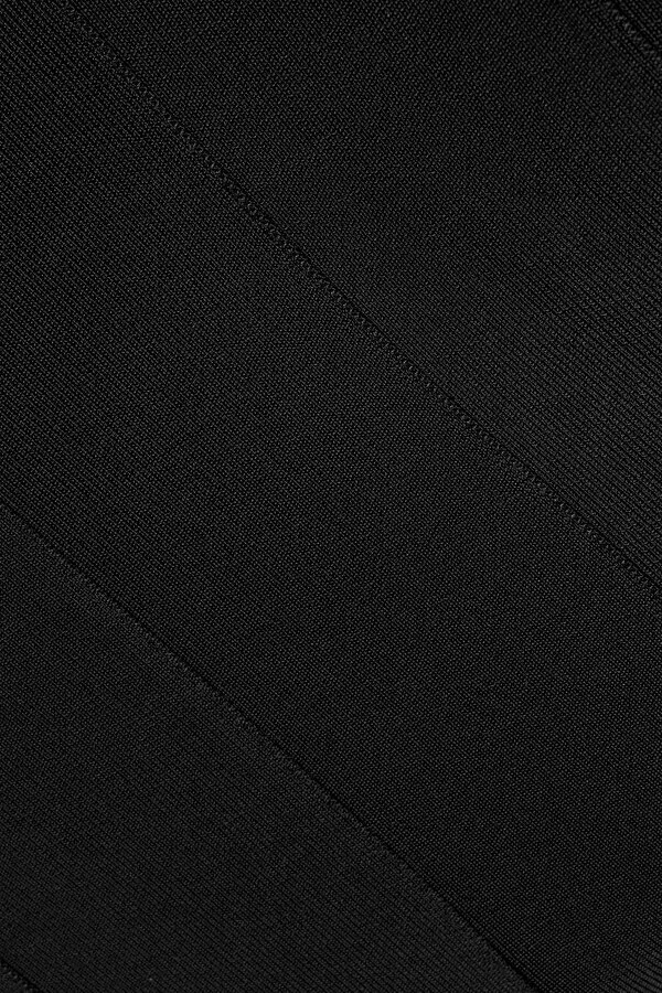 Herve Leger Alma Draped Bandage Skirt