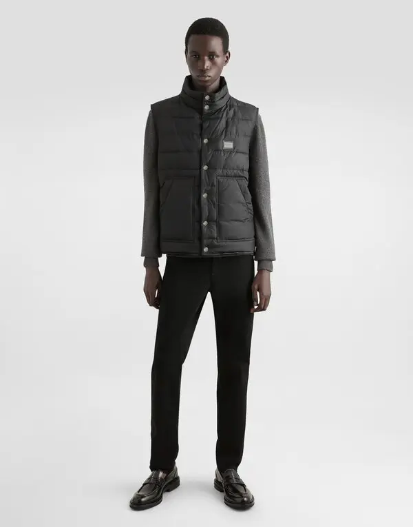 Dolce & Gabbana Wool Round-neck Sweater With Branded Tag