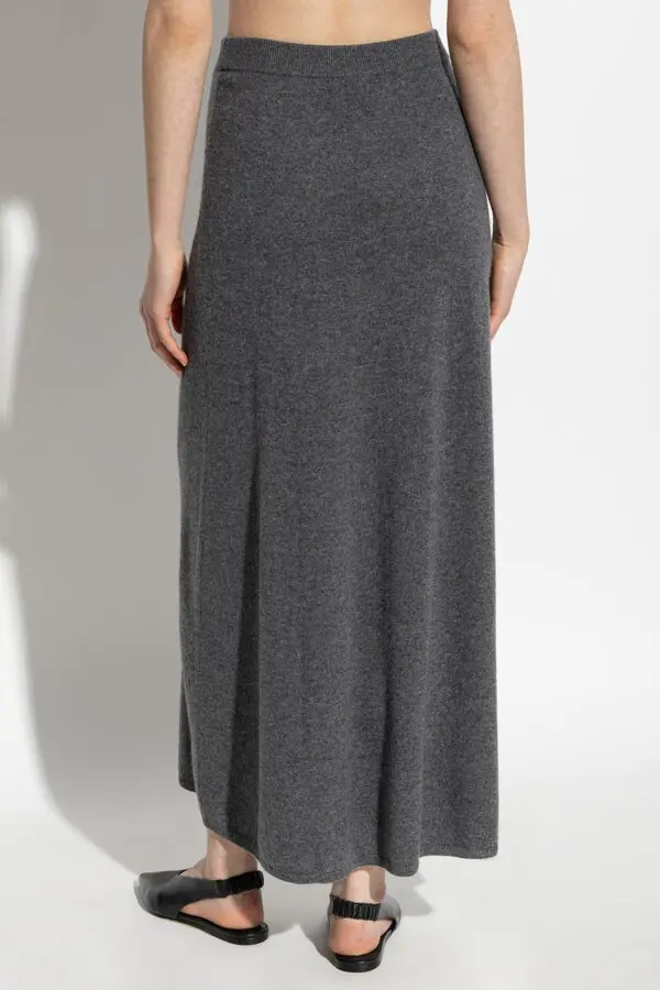 LISA YANG Dolly Cashmere Skirt - Grey