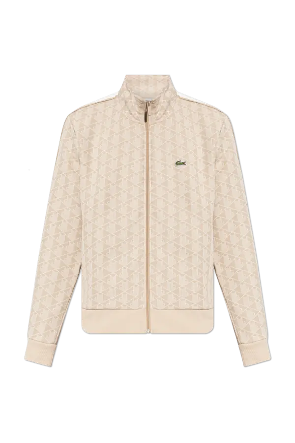 Lacoste Monogram Sweatshirt - Beige
