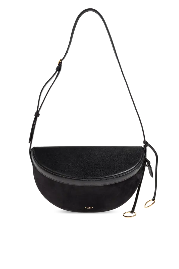 Alaïa Hip East West Shoulder Bag - Black