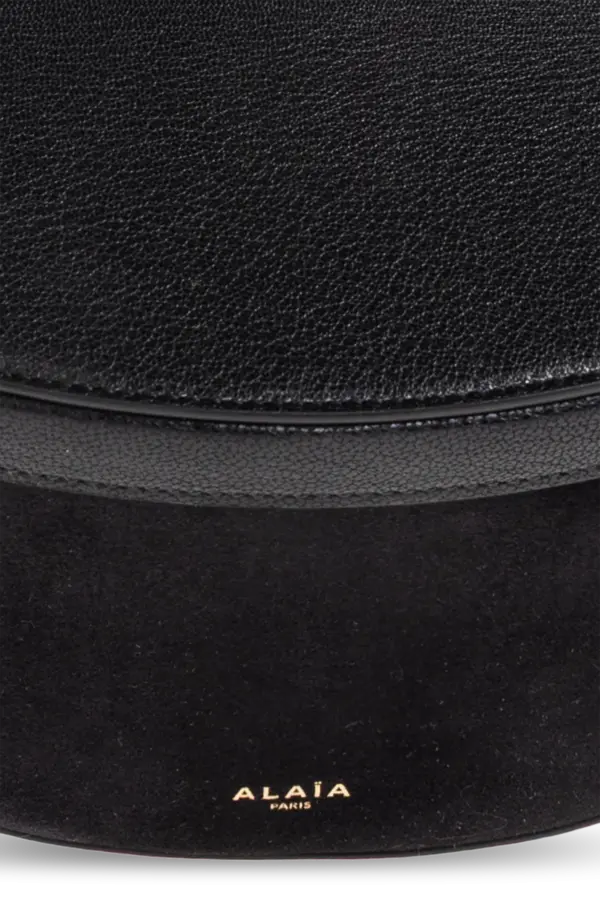 Alaïa Hip East West Shoulder Bag - Black