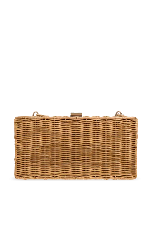 Cult Gaia Backgammon Clutch - Brown