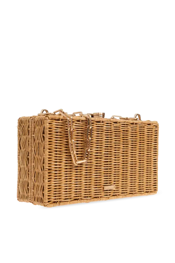 Cult Gaia Backgammon Clutch - Brown