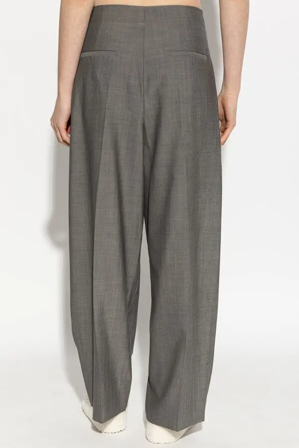 Studio Nicholson Lira' Wool Trousers - Grey