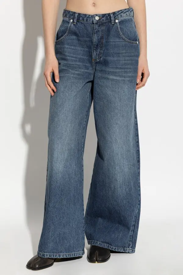 Officine Générale Mora' Wide Leg Jeans
