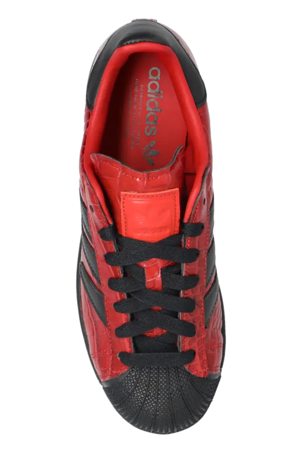 adidas Originals Superstar II W Embossed Leather Women Sneakers - Red