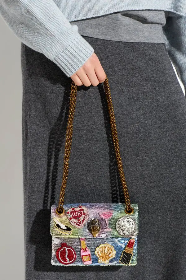 Kurt Geiger Sequin Mini Kensington Shoulder Bag