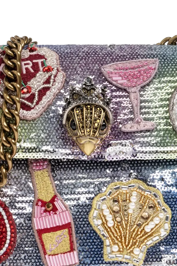 Kurt Geiger Sequin Mini Kensington Shoulder Bag
