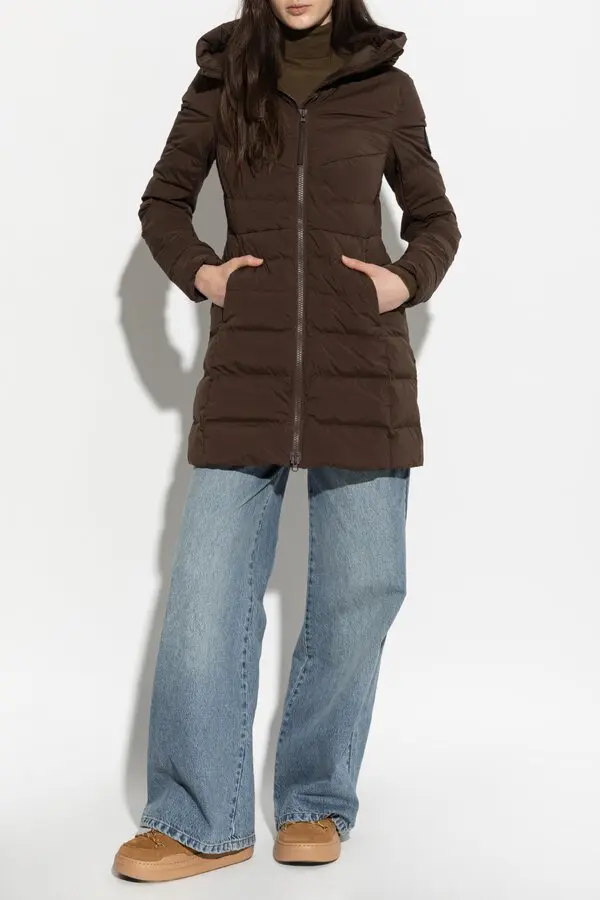 Canada Goose Quilted Down Jacket - Brown