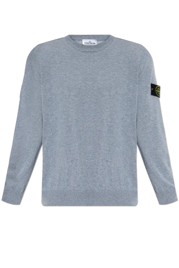 Stone Island Wool Crew Neck Sweater
