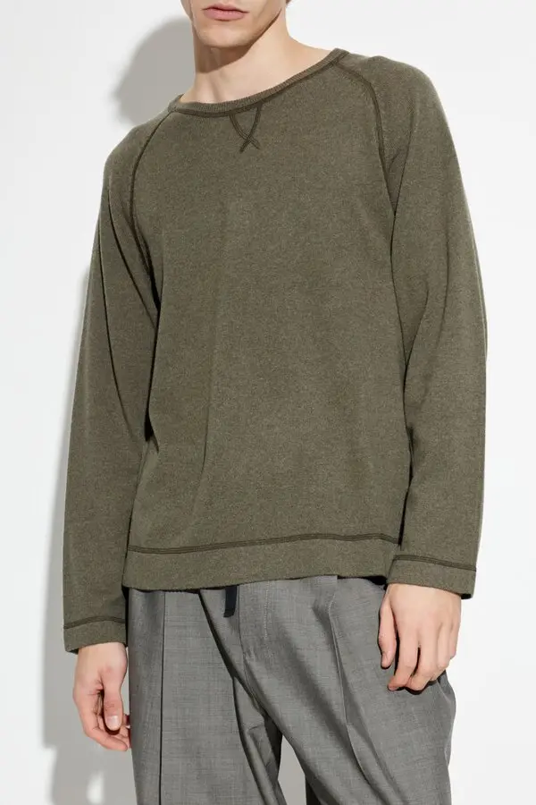 Officine Générale Nate Cashmere Sweater - Green