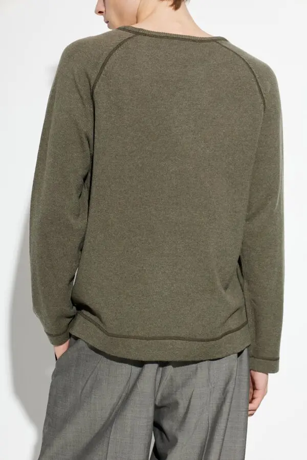 Officine Générale Nate Cashmere Sweater - Green