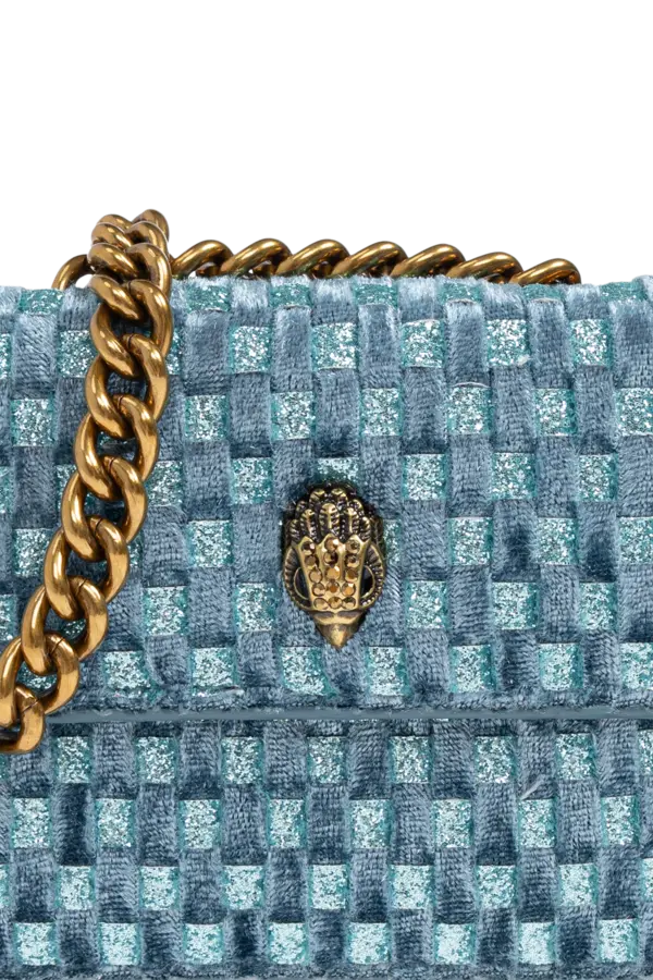 Kurt Geiger Micro Kensington Shoulder Bag - Blue