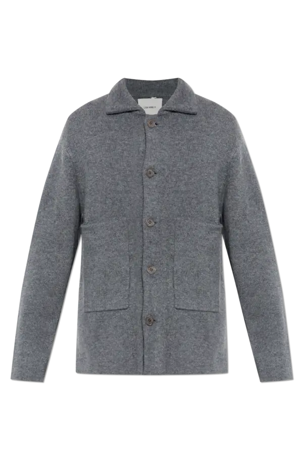 LISA YANG Louis Cashmere Cardigan - Grey