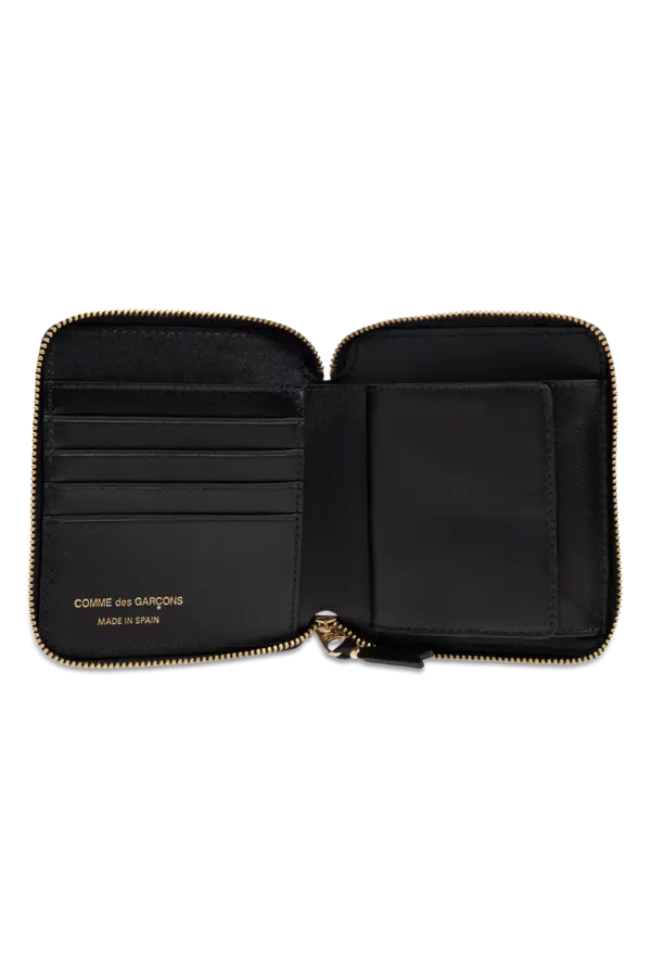 Comme Des Garçons Leather Wallet - Blue