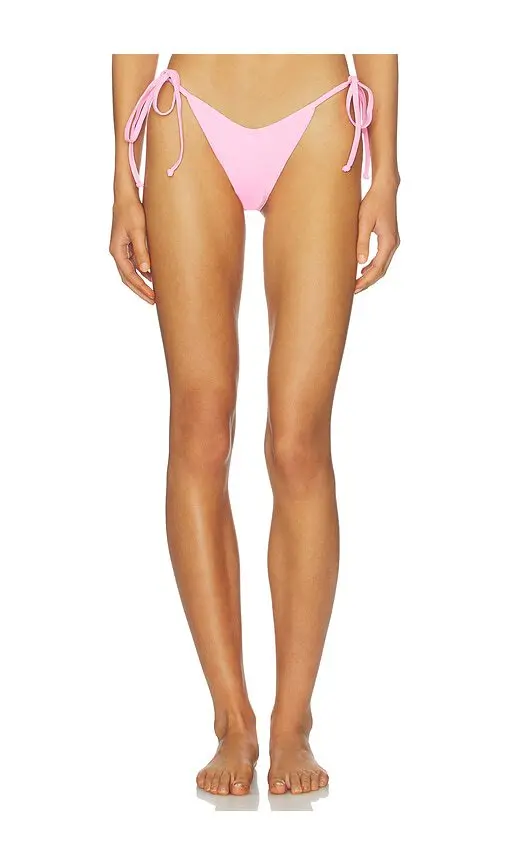 KULANI KINIS Bind Dipped Cheeky Bikini Bottom - Fairy Floss