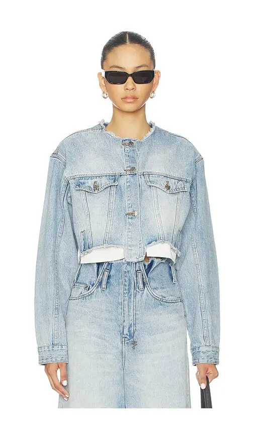 Ksubi Cropped Trucker Jacket