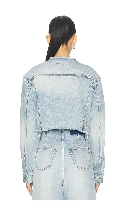 Ksubi Cropped Trucker Jacket