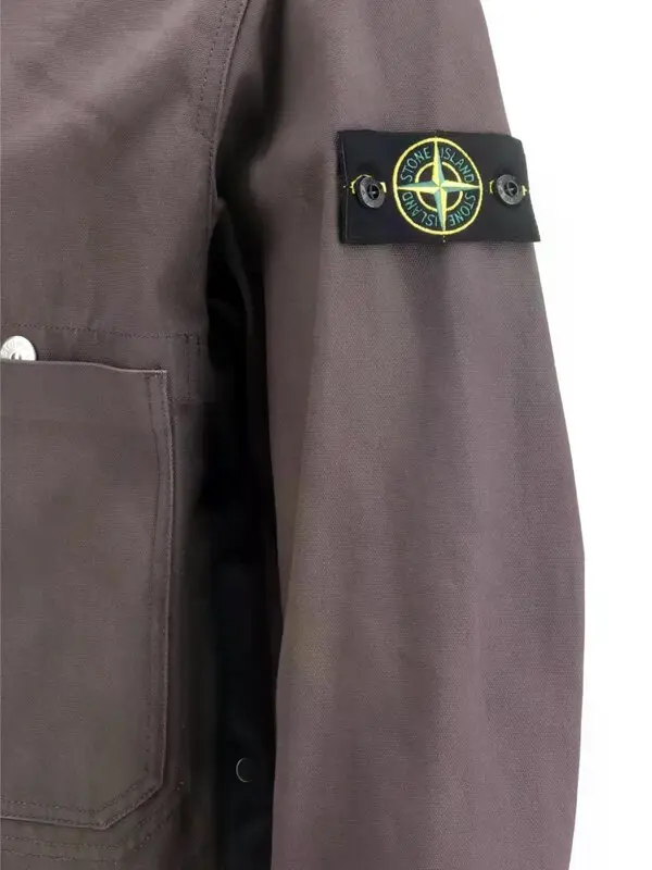 Stone Island Buttoned Patch Jacket