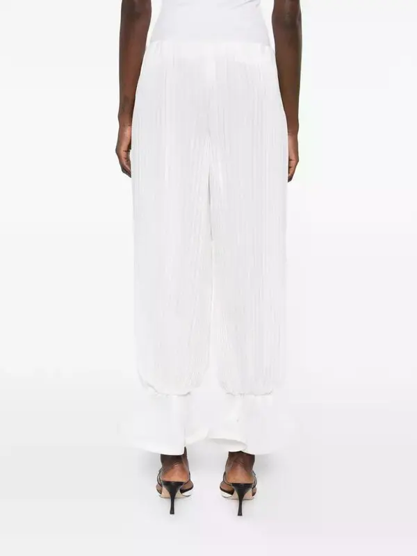ROWEN ROSE Ruffled Detail Trousers