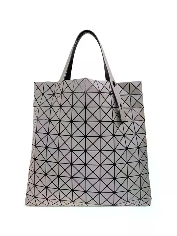 Issey Miyake Geometric Pattern Tote Bag - Grey