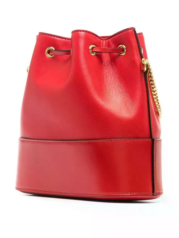 Valentino Garavani Vlogo Bucket Bag - Red