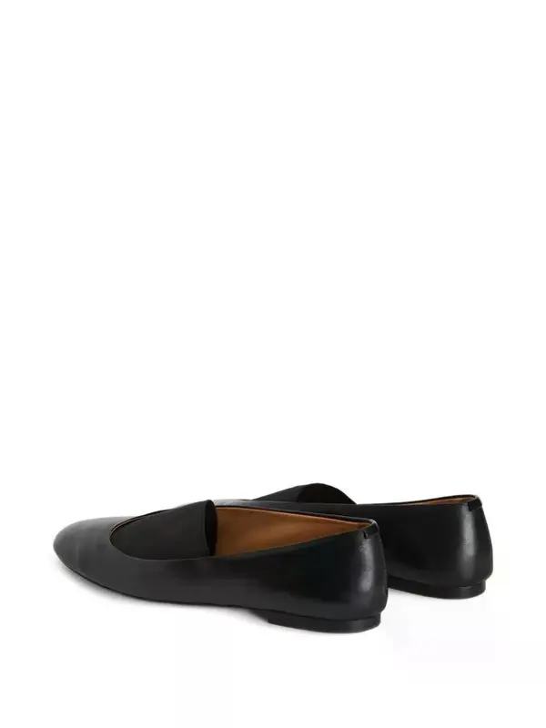 JIL SANDER Leather Ballet Flats