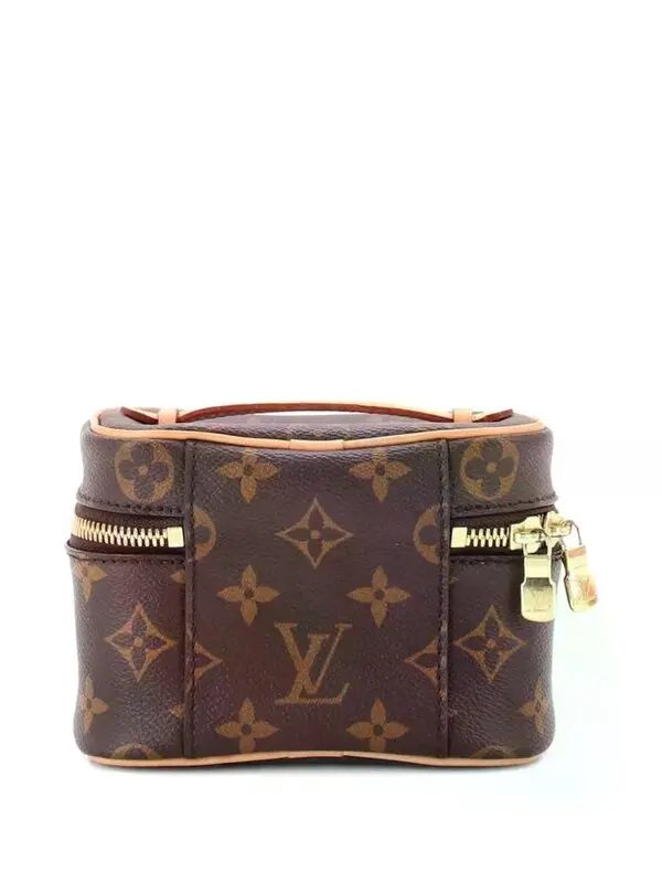 LOUIS VUITTON Vanity Case Monogram Canvas Nano Pouch